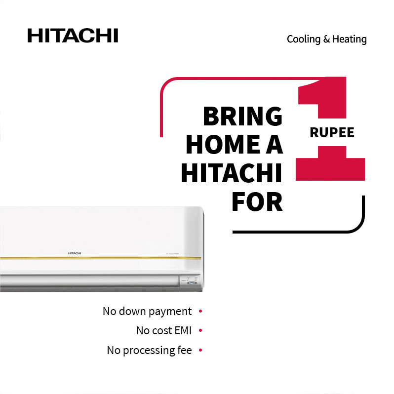 Hitachi One for everyone offer